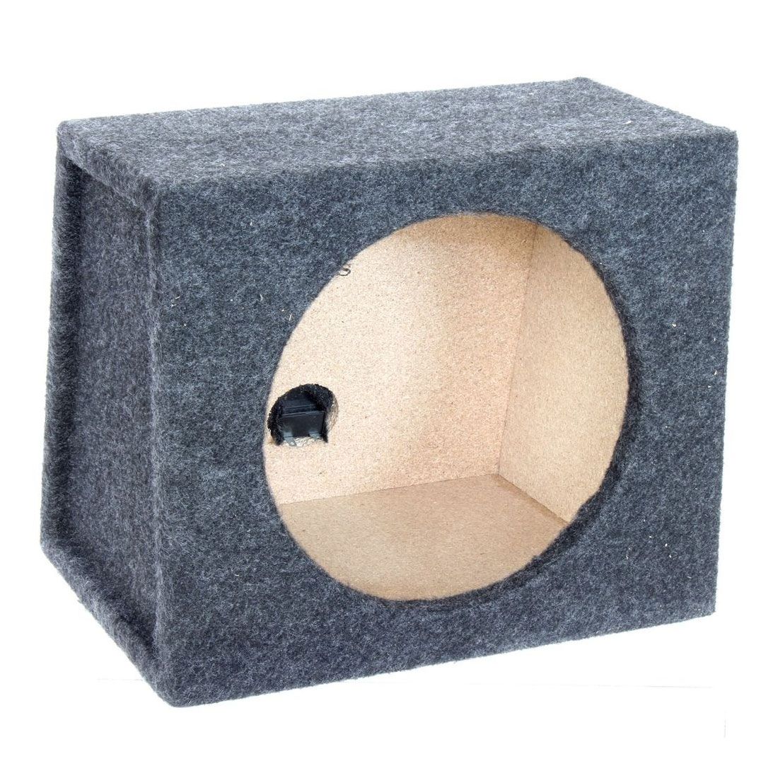 15" Single Subwoofer Car Audio Speaker Enclosure Box - Black | Shop ...