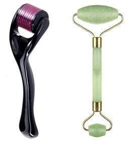 Derma Roller - Jade Roller & Microneedle Derma Roller 2mm | Shop Today ...