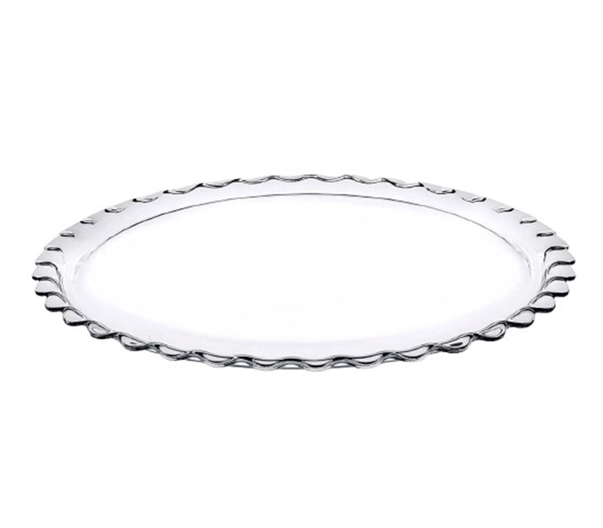 Glass Cake Server Plate 37cm | Shop Today. Get it Tomorrow! | takealot.com