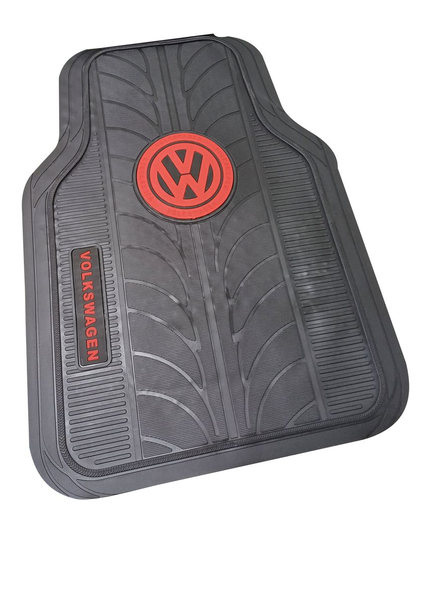 Universal Automotive Rubber Mats Compatible with VW - 4Piece | Shop ...