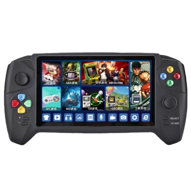7 Inch Handheld Portable Game Console With 17224 Built In Retro Games ...