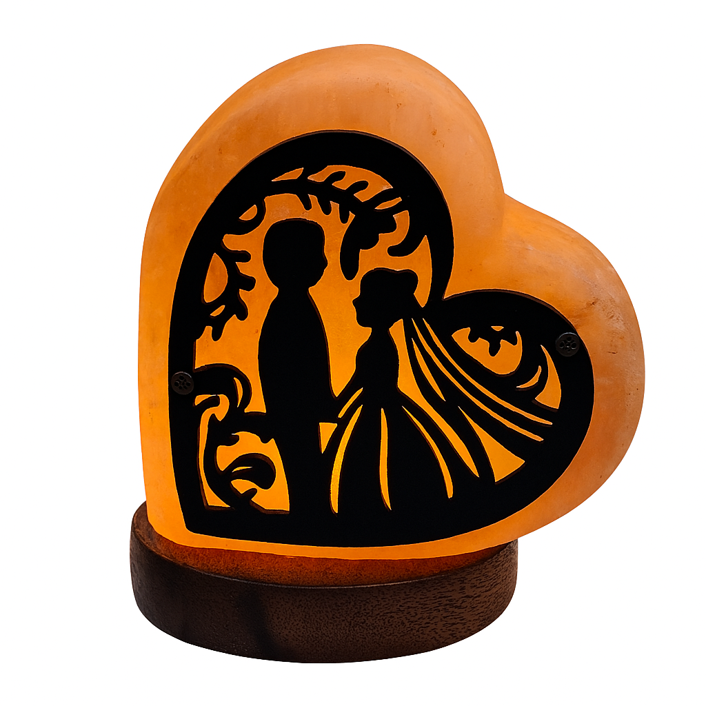 Himalayan USB Heart Shaped 3D Salt Lamp - AW | Shop Today. Get it ...