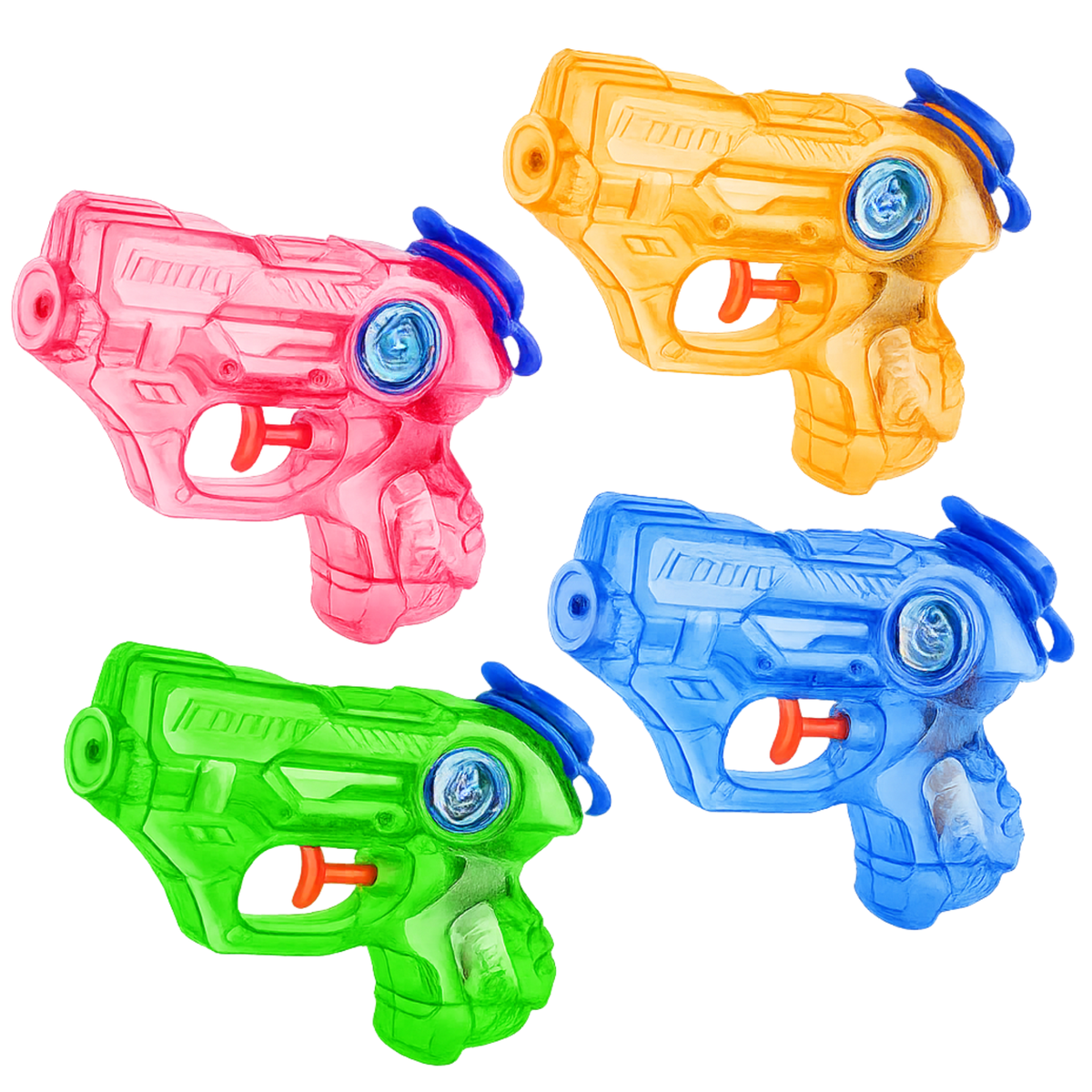 4 Pack Mini Water Gun for Kids Toddler, 5 to 7M Long Range, Water Toys ...