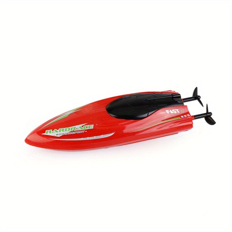 Remote Control Stunt Boat: 360-Rotate Double-Sided, Fast & Slow Red ...