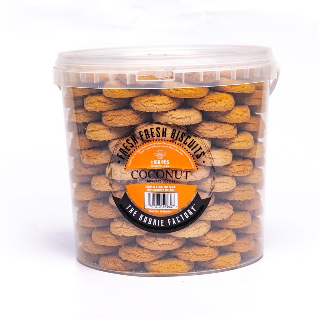 Kookie Factory - Cookies 9L Biscuit Bucket - Coconut | Shop Today. Get ...