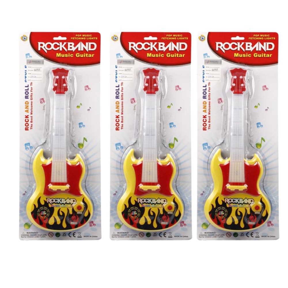 Musical String Guitar Battery Operated ( Pack of 3) | Shop Today. Get ...