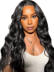 VSP Glueless Brazilian Hair Body Weave Wig-13x4 HD Lace Frontal Wig 26 ...