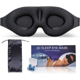 Upgraded 3D Eyes Mask Zero Eye Pressure With Carrying Pouch And ...