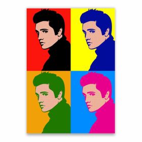 Elvis Presley Cartoon Collage Poster - A1 | Shop Today. Get it Tomorrow ...