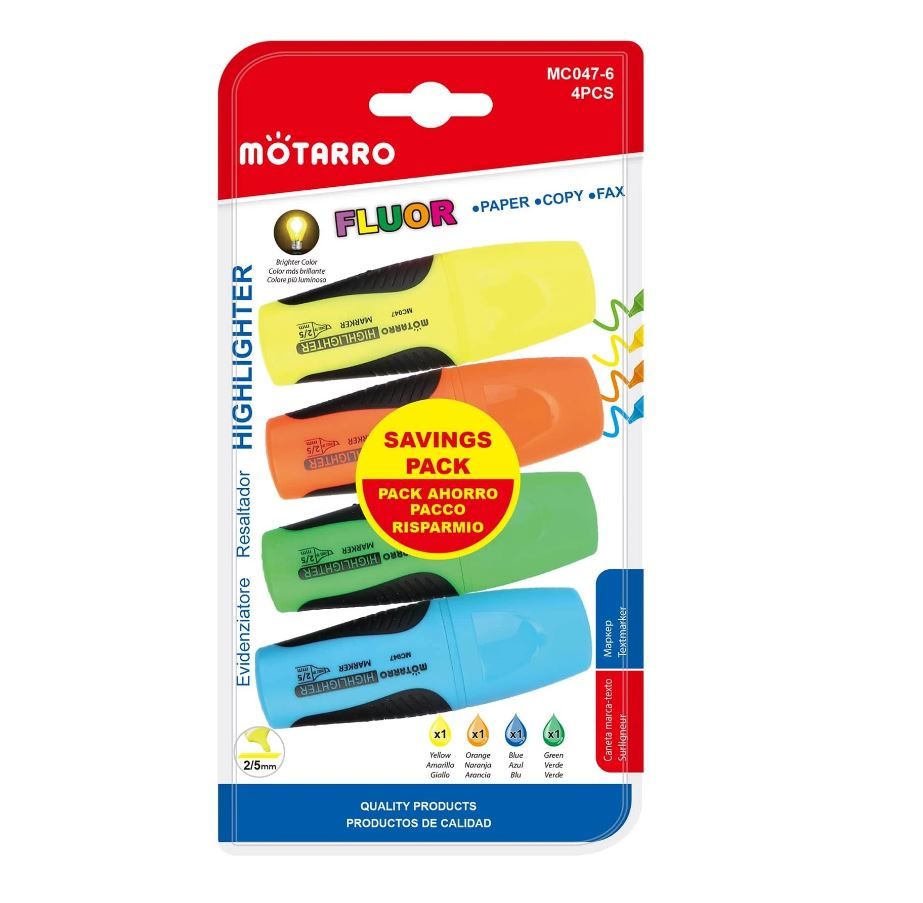 Large Capacity Plastic Highlighters, Simple Creative Highlighter Pens ...