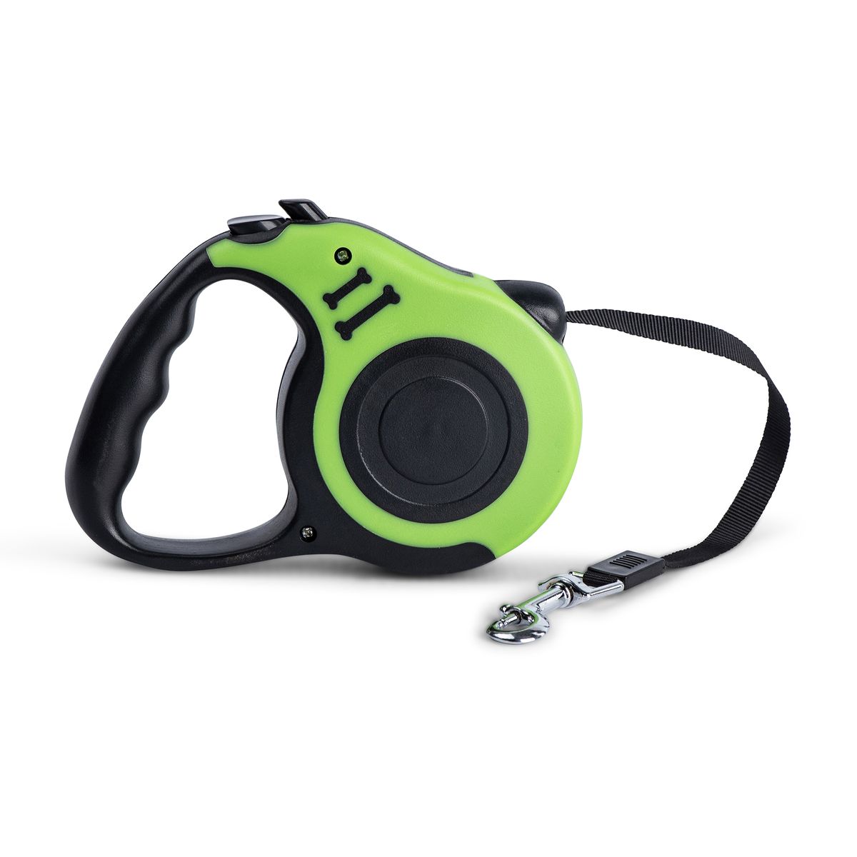Dog Leash - Retractable - Rubber Grip - Green - 3m | Shop Today. Get it ...