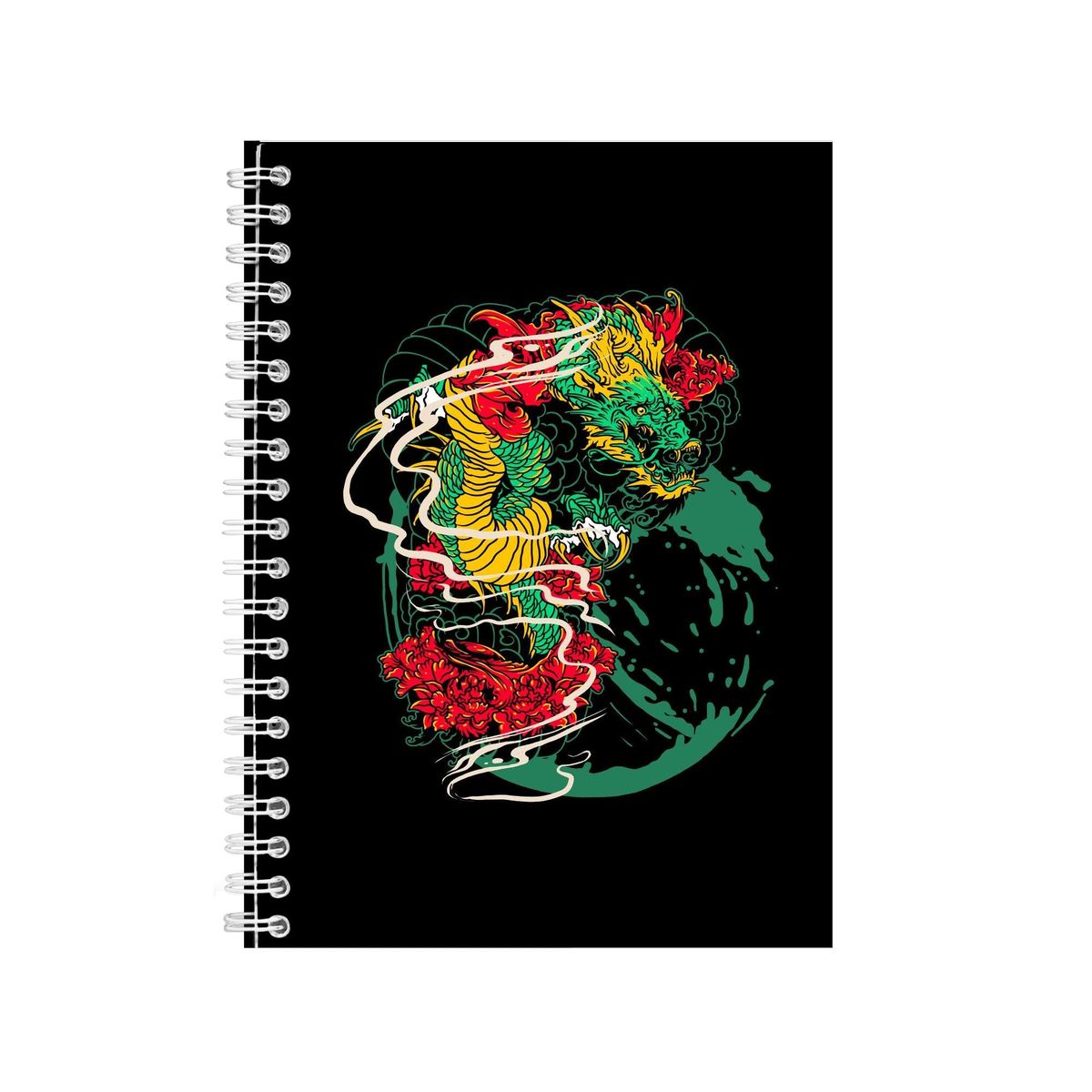 Chinese Dragon Notebook Gift Idea Writing Book Notepad Pad 27 | Shop ...