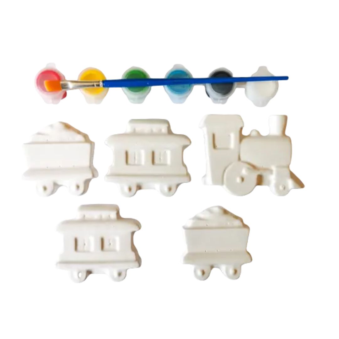 Paint Your Own Train Set Fridge Magnet Kit | Shop Today. Get it ...