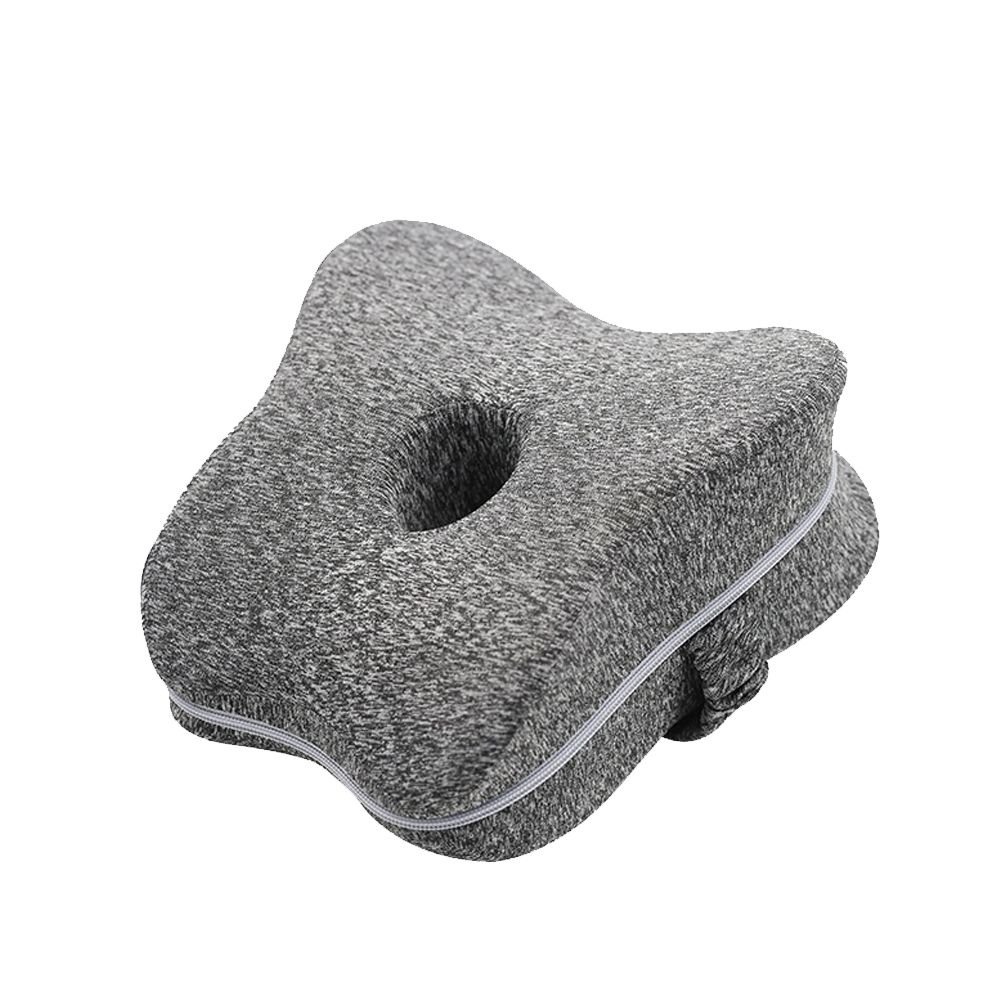 Apple-Shaped Orthopedic Memory Foam Leg Positioner Pillow - Gray | Shop ...