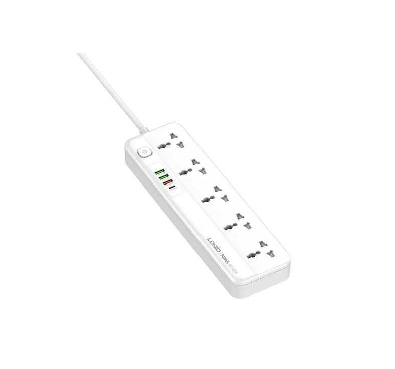 DW LDNIO Universal Extension Power Socket Power Strips 5 Outlet ...