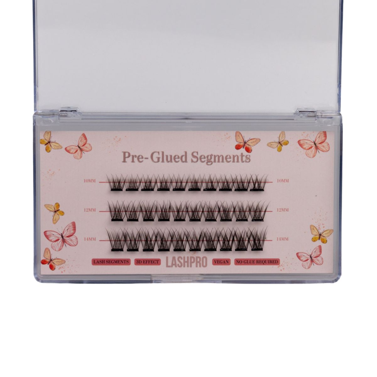 Pre-Glued Lashes - Flutter Luxe Collection Ilze (Reusable No-Glue ...
