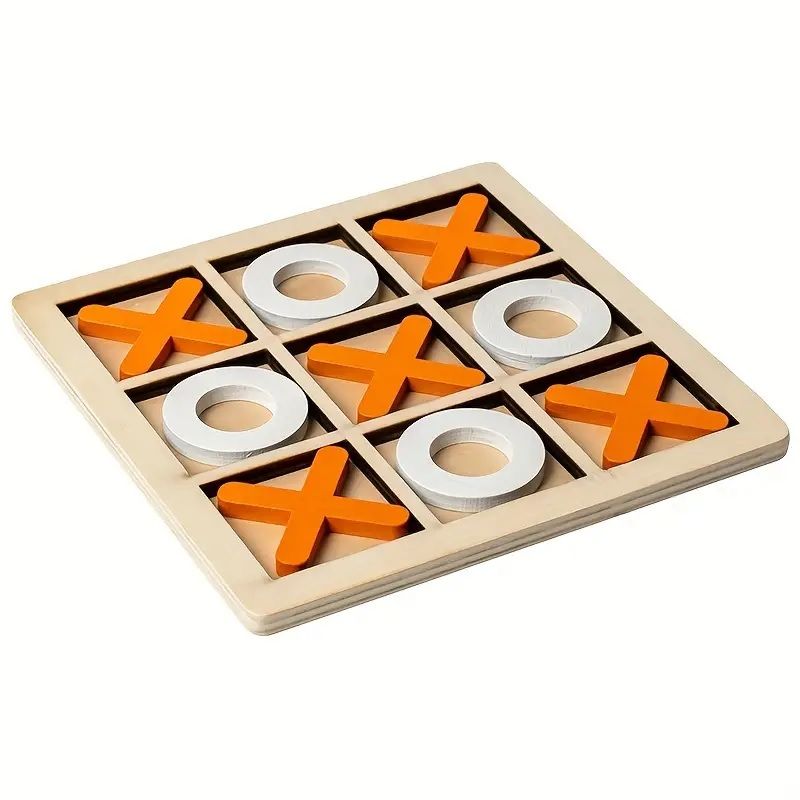 Fi-Mini Wooden Tic Tac Toe Game | Shop Today. Get it Tomorrow ...