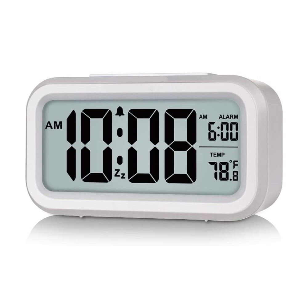 Digital Alarm Clock with Indoor Temperature | Shop Today. Get it ...