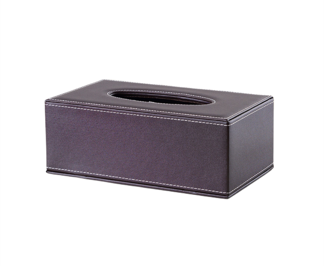 Leather Leather Tissue Box Holder - Black | Shop Today. Get it Tomorrow ...