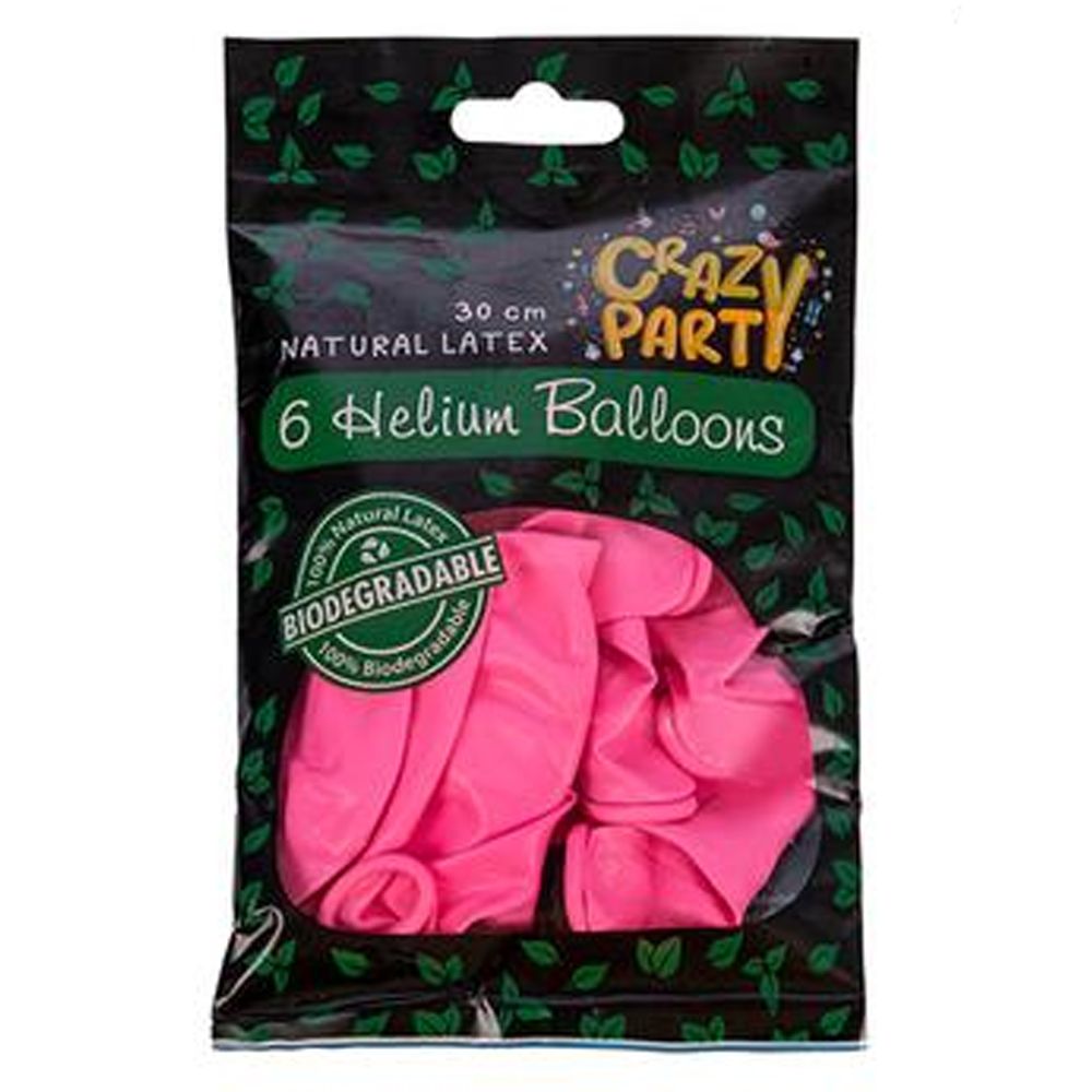 Balloons Helium Biodegradeable Pink - 6 Piece | Shop Today. Get it ...