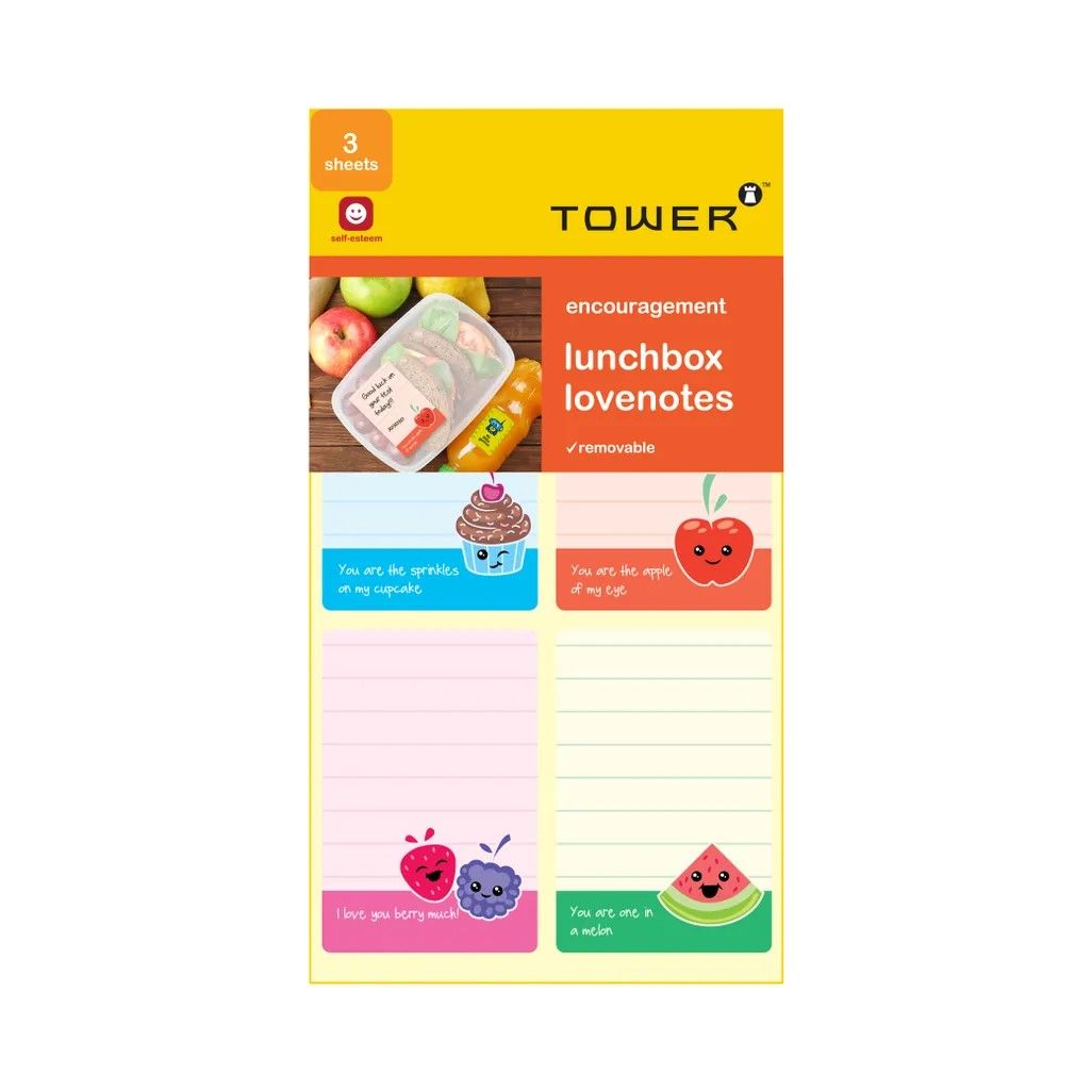 Tower Lunch Box Love Note Stickers 28 Labels x 5 | Shop Today. Get it ...