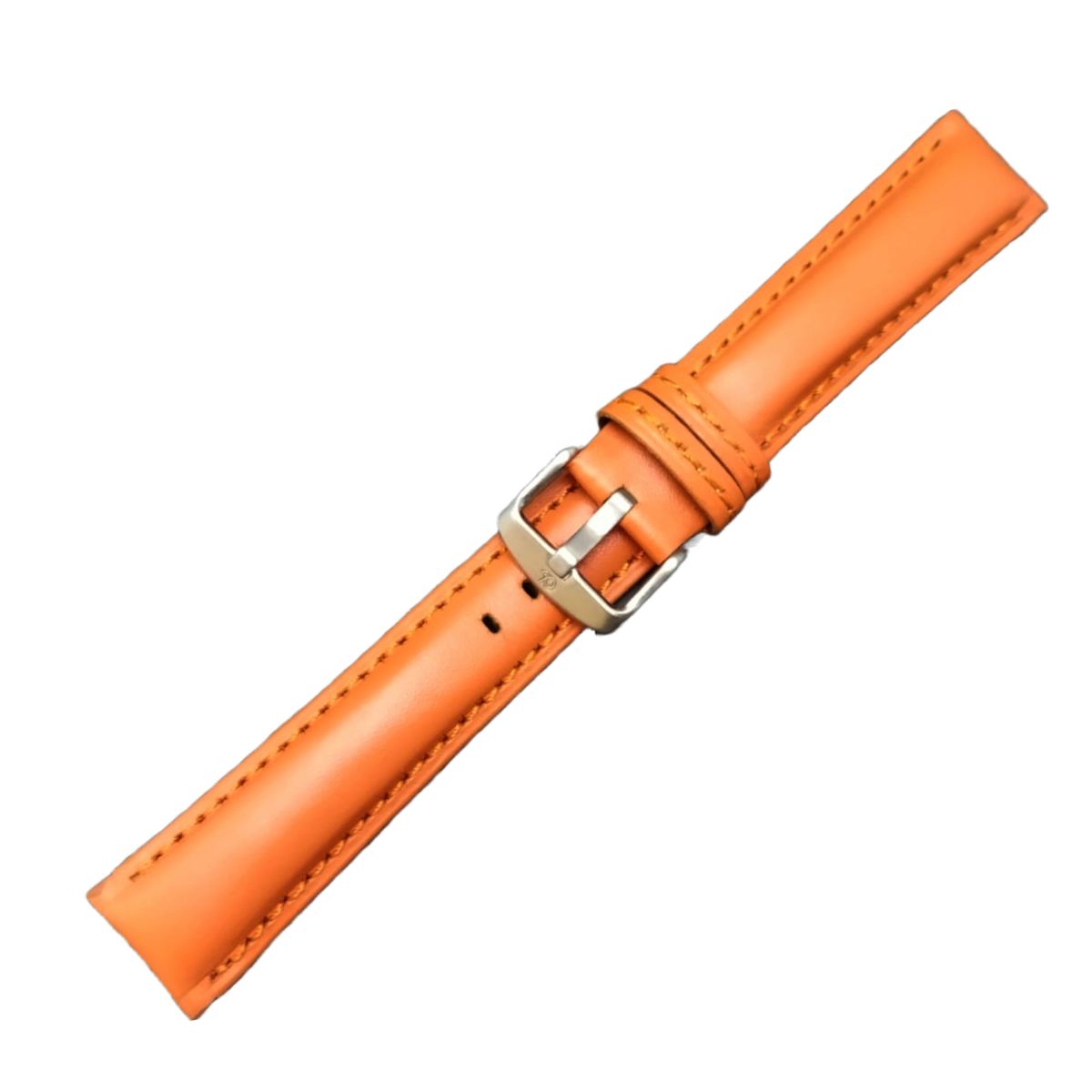 Genuine Leather Watch Strap Smooth Stitched Padded 20mm | Shop Today ...