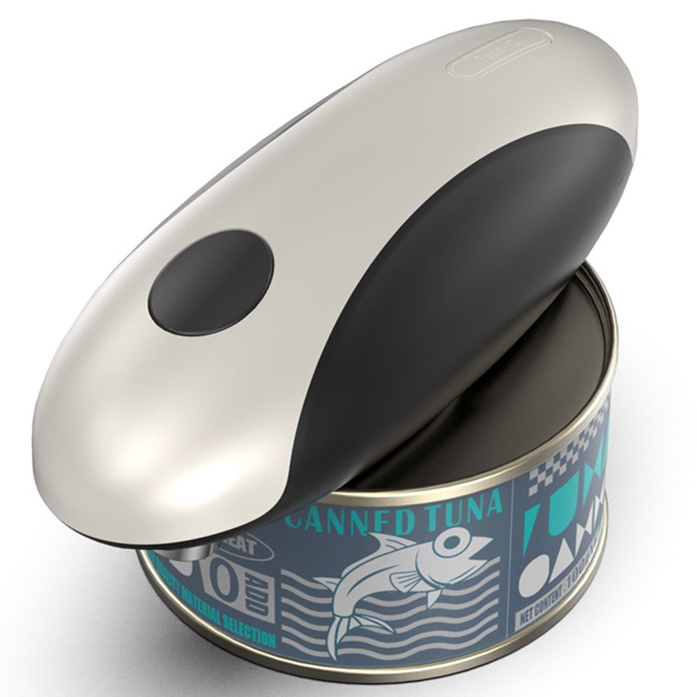 Can Opener Electric Automatic Battery Operated One Touch with Smooth ...