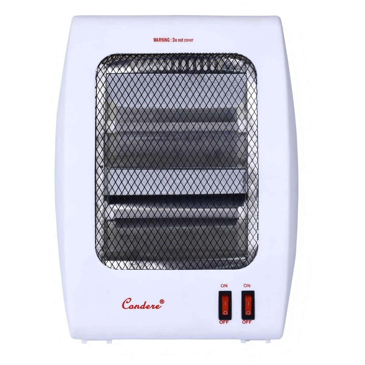 CONDERE Electric Heater ZR-2007 800W Quartz with 2 Heating Settings ...