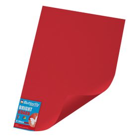 Butterfly Board - A2 160gsm Bright Singles - Wrapped (Red) | Shop Today ...