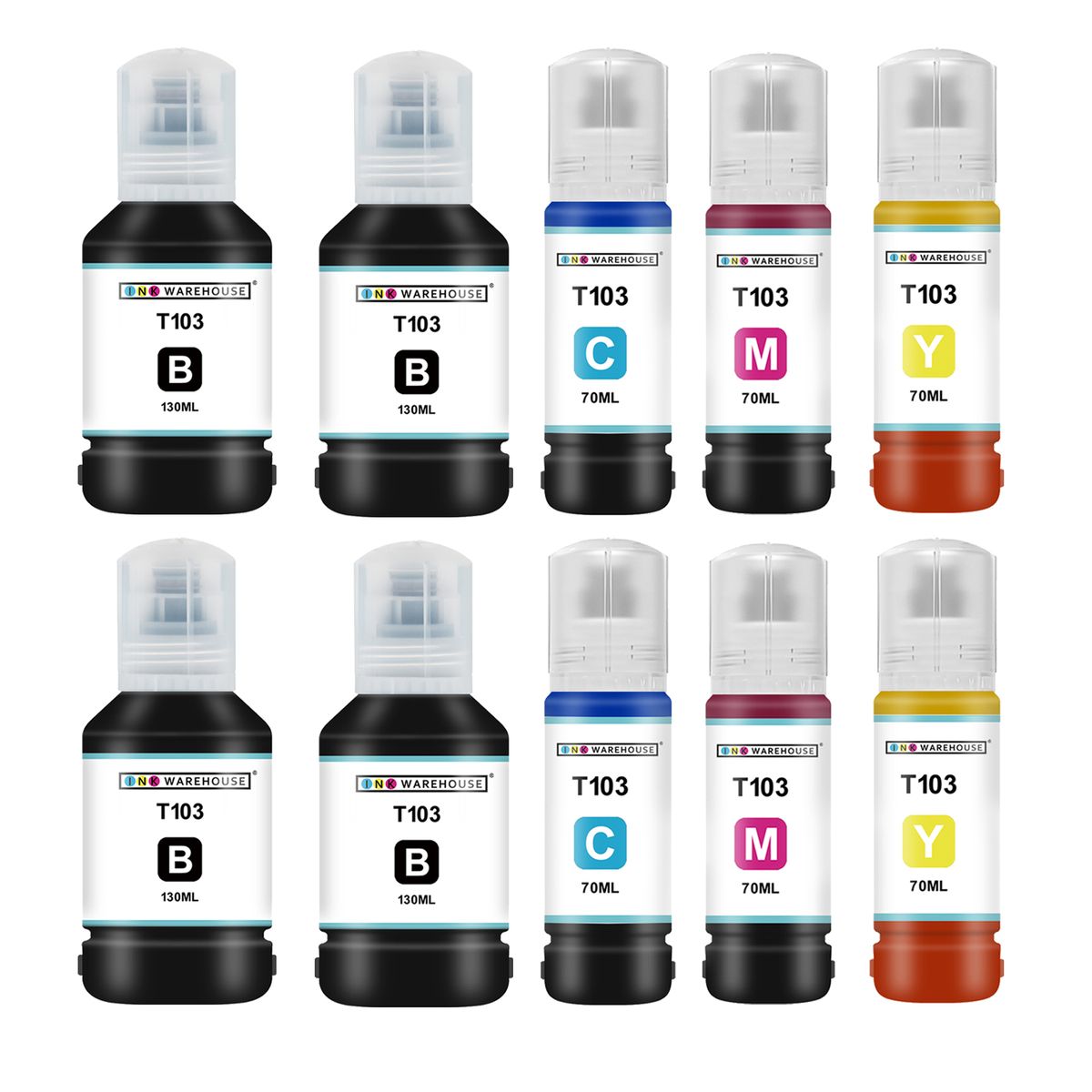 INKWAREHOUSE EPSON 103 /T103 Compatible inks Multipack X 2 + 2 X 103 BLACK | Shop Today. Get it ...