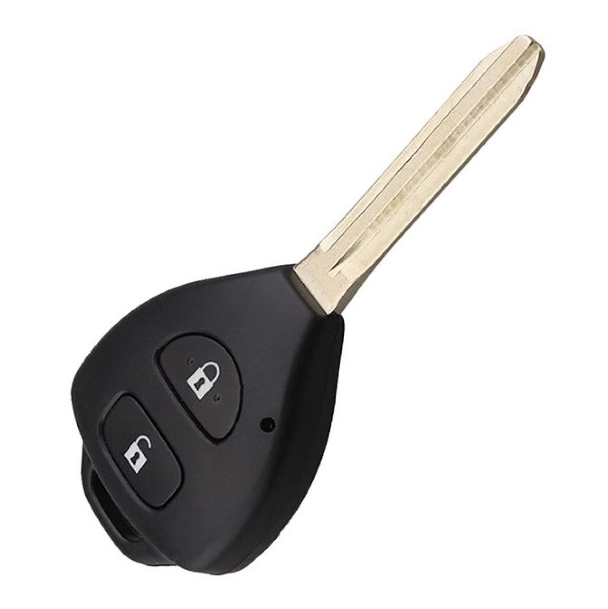 2 Button Key Case Shell Compatible with Toyota with Logo | Shop Today ...