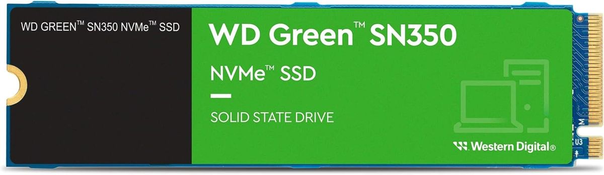 Western Digital 2TB WD Green SN350 NVMe Internal SSD Solid State Drive ...