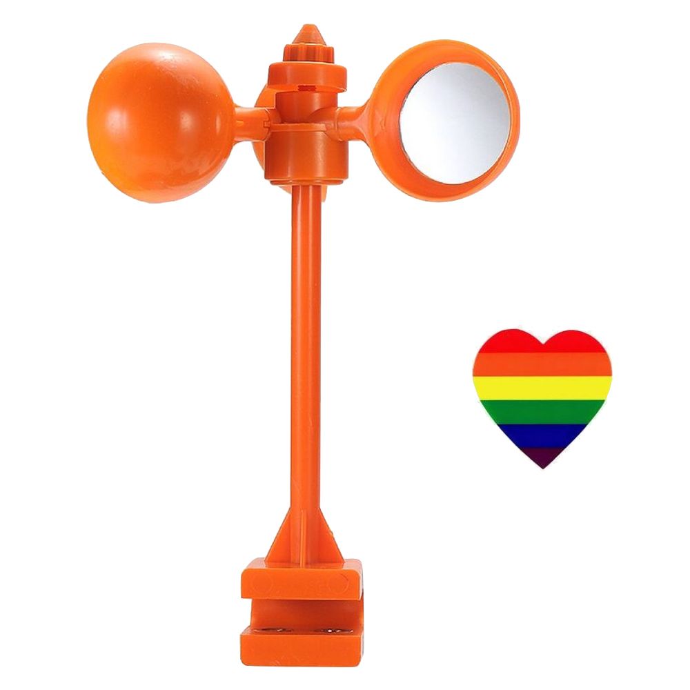 Garden Pest Control Roof Mounted Reflective Bird Repeller & Heart ...