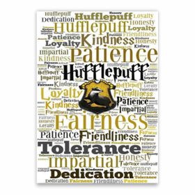 Hufflepuff Traits Poster - A1 | Shop Today. Get it Tomorrow! | takealot.com
