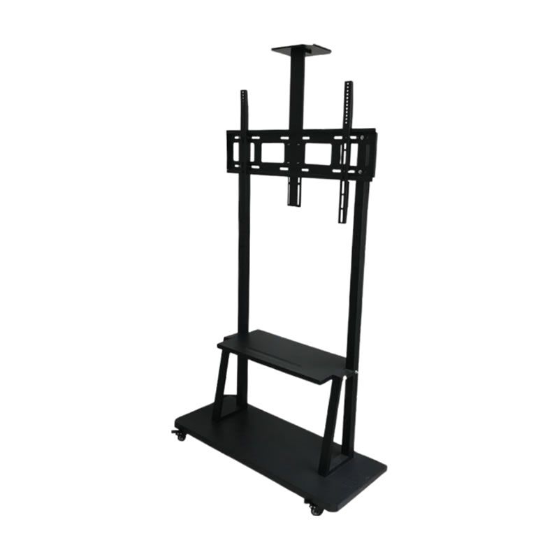 Mobile Floor Standing TV Bracket Stand With Trolley Wheels XF0645 ...