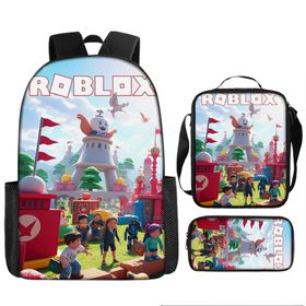 Kids School 3-Piece Set: Backpack, Lunch Box & Pencil Case Roblox ...