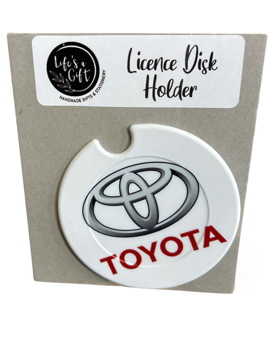 Licence Disk Holder - Toyota | Shop Today. Get it Tomorrow! | takealot.com