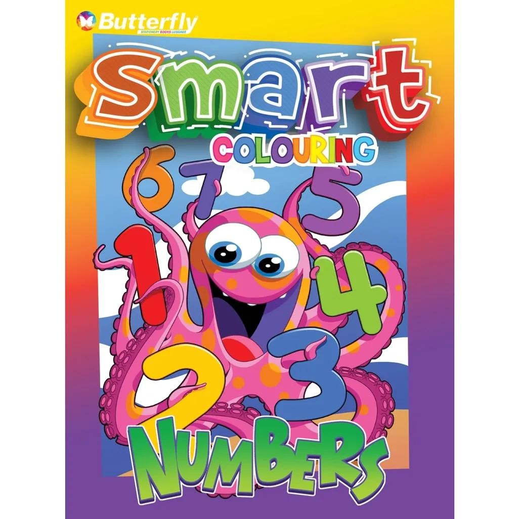 Smart Colouring & Activity Book 96 Page Numbers | Shop Today. Get it ...