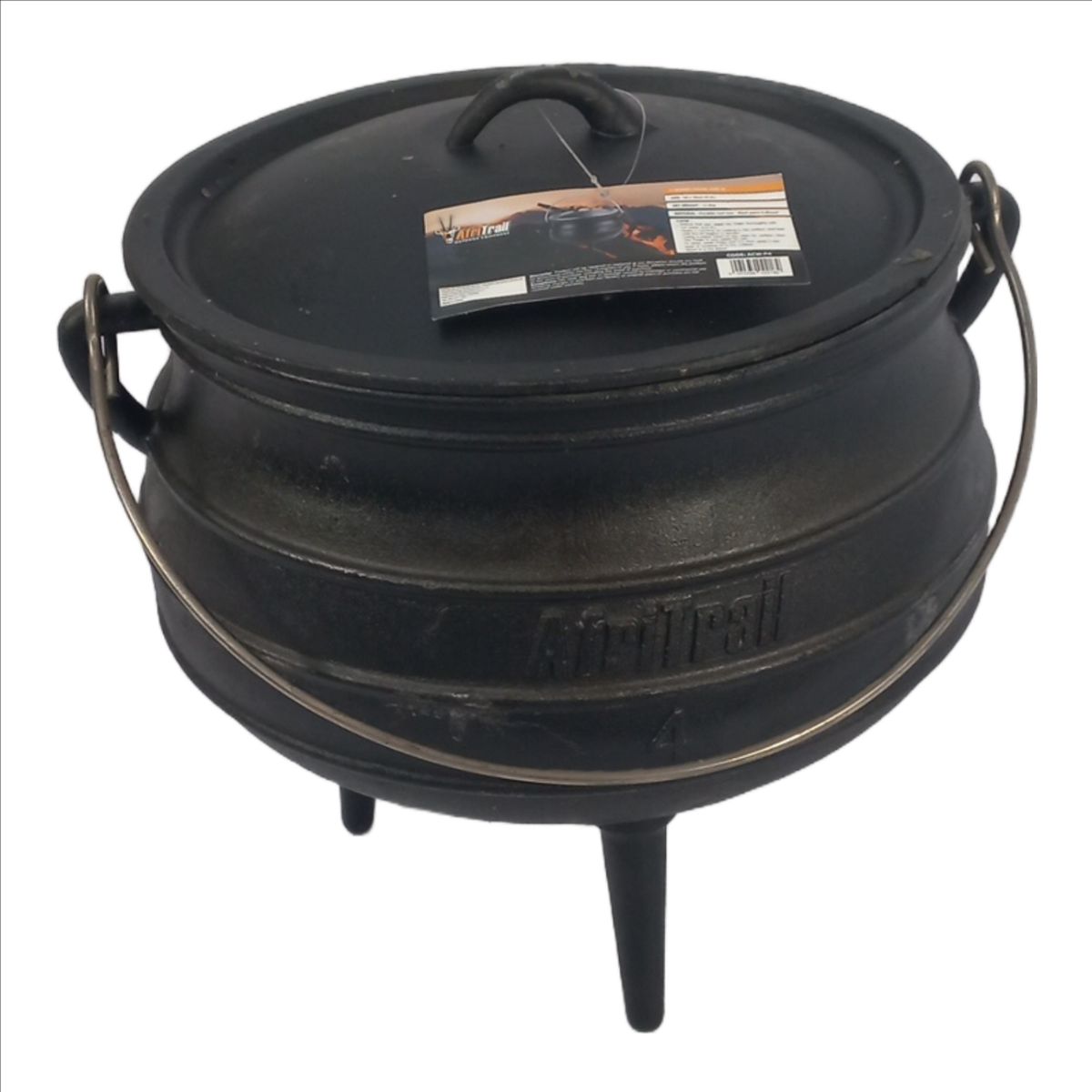 Afritrail Cast Iron 3-Legged Potjie (No.4) | Shop Today. Get it ...