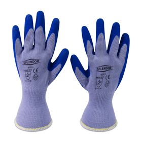 Latex Splendor Glove - Blue - Wrist Length - Large | Shop Today. Get it ...