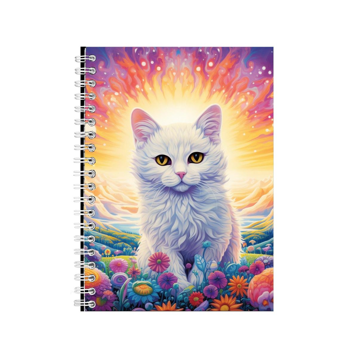 WHITE CAT LANDSCAPE 4 A5 Notebook Gift Idea 230 | Shop Today. Get it ...