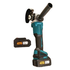 Cordless Grinder with 2 x 48V Lithium Ion Batteries Max Power Link ...