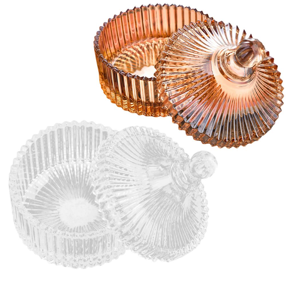 Home Kitchen Decor Glass Food Containers 2 Set | Shop Today. Get it ...