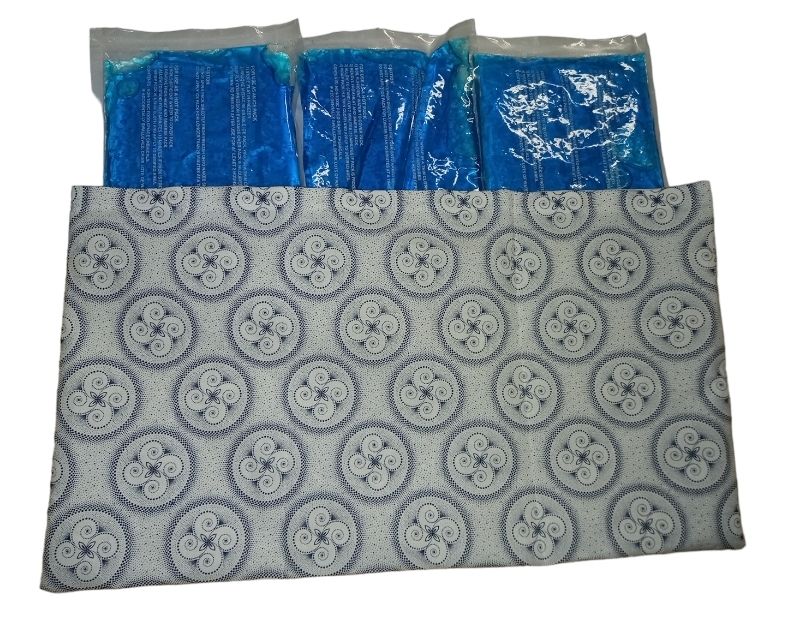 White Reusable Hot/Cold Pack Gel Set of 3 with Cotton Cover | Shop ...