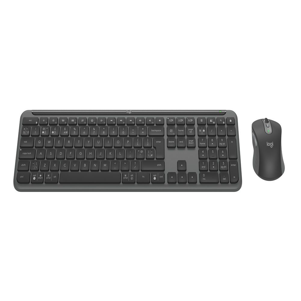 Logitech - Signature Slim Wireless Keyboard & Mouse Combo - MK950 ...