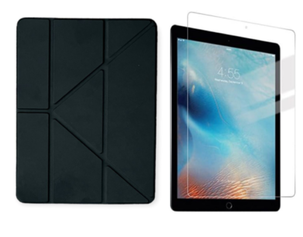 HD Screen Protector & Protective Case For iPad 6th Generation 9.7 ...