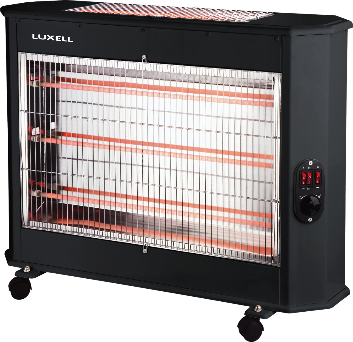 LUXELL - 5 Bar Heater with Thermostat & Safety Switch - 2400W -LX2802K ... LUXELL - 5 Bar Heater with Thermostat & Safety Switch - 2400W -LX2802K ...