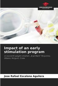 Impact of an early stimulation program | Shop Today. Get it Tomorrow ...