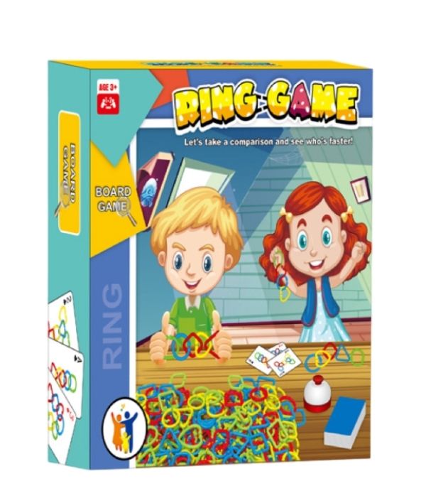 Kids Board Ring Game Kids Playing Card Table Games Interactive Match