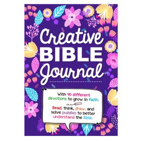 Creative Bible Journal: With 40 Different Devotions to Grow in Faith ...